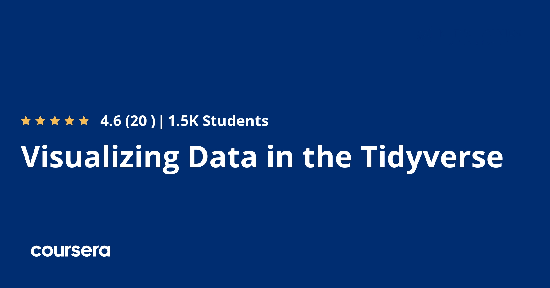 Visualizing Data in the Tidyverse | Coursera