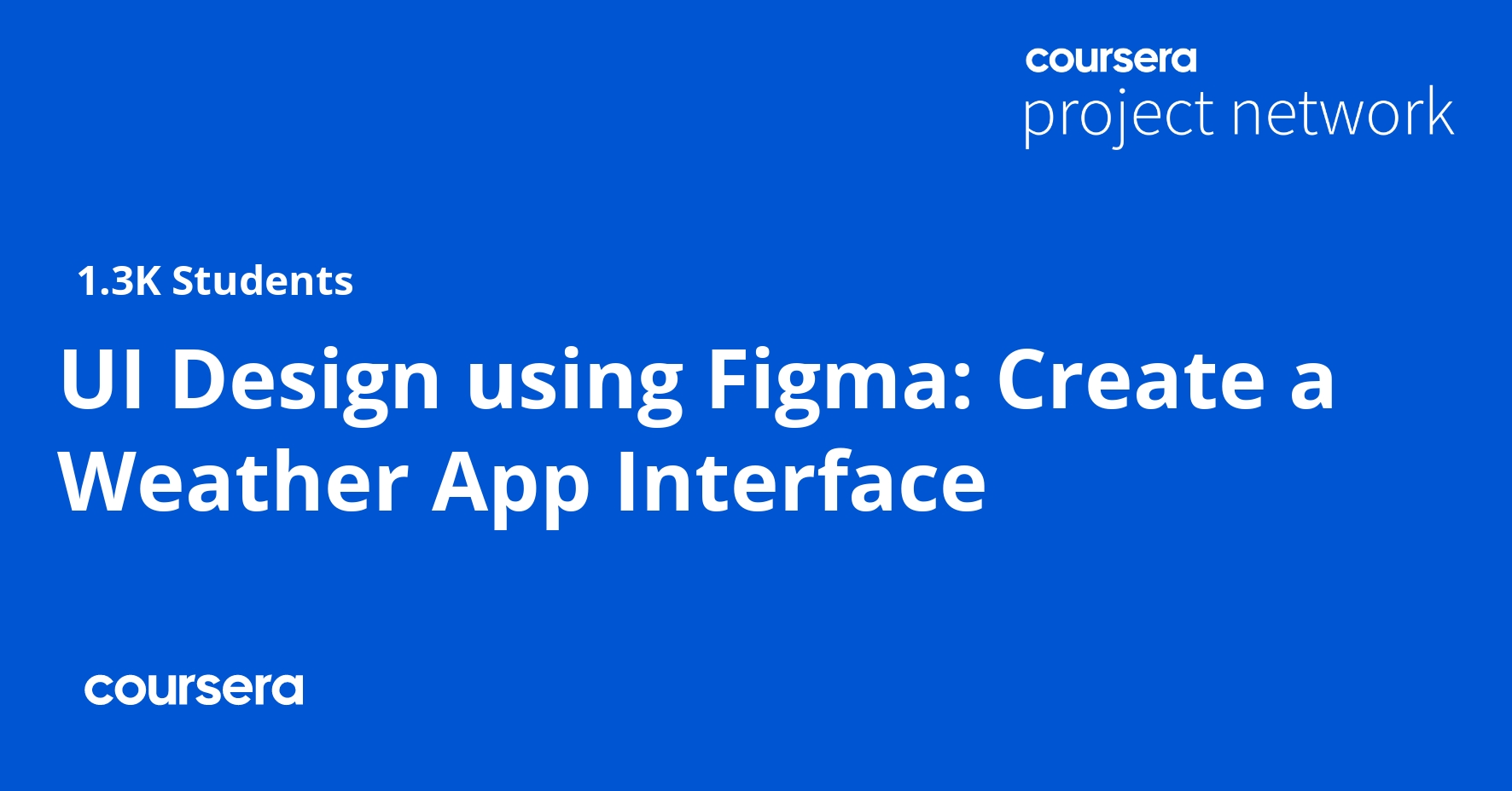 UI Design using Figma: Create a Weather App Interface