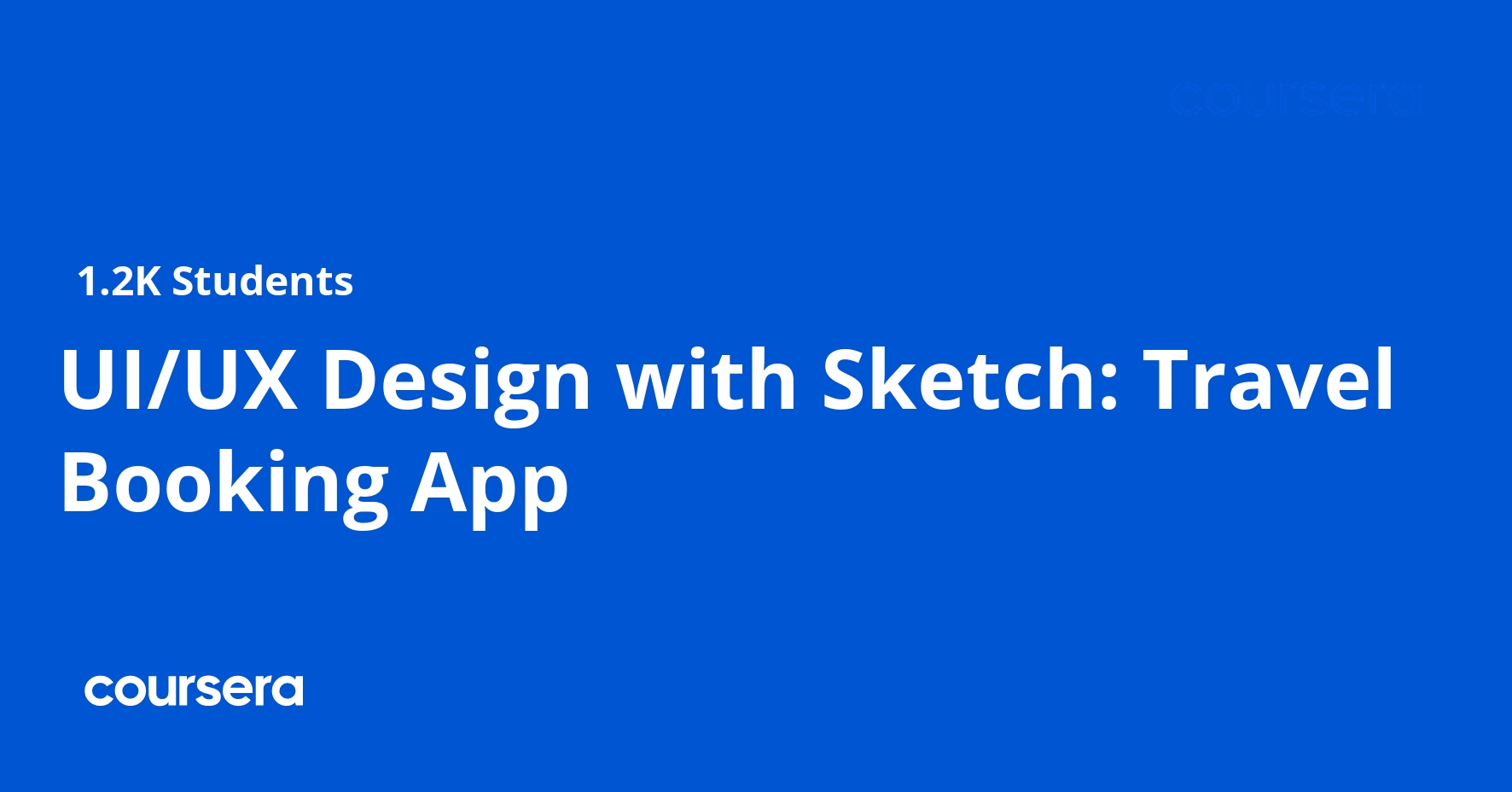 UI/UX Design with Sketch: Travel Booking App