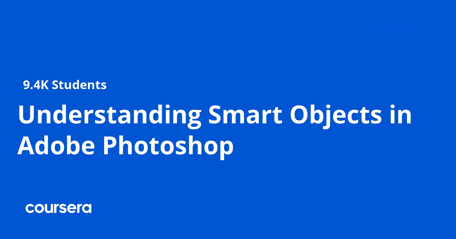 Understanding Smart Objects in Adobe Photoshop