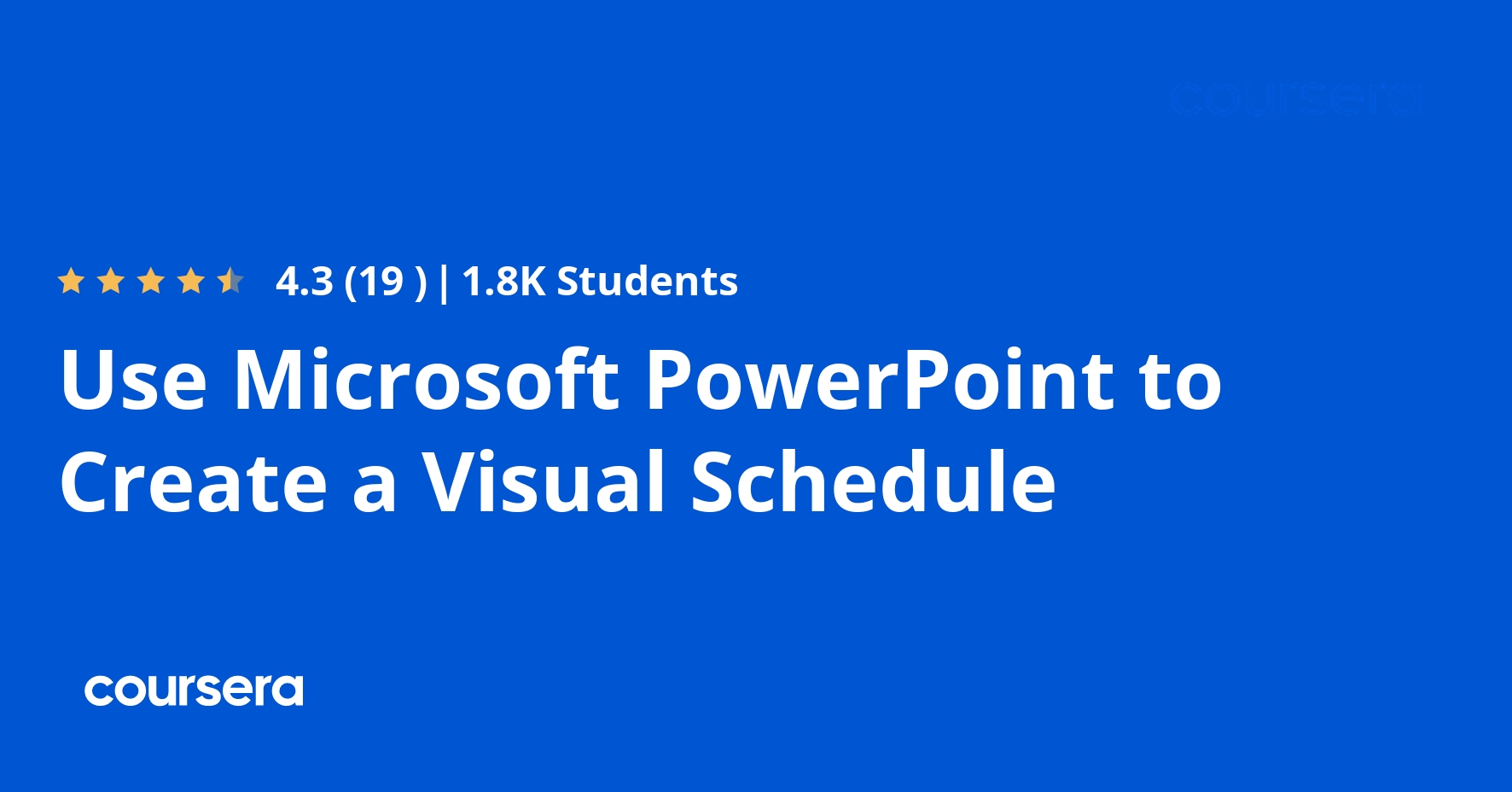 Use Microsoft PowerPoint to Create a Visual Schedule