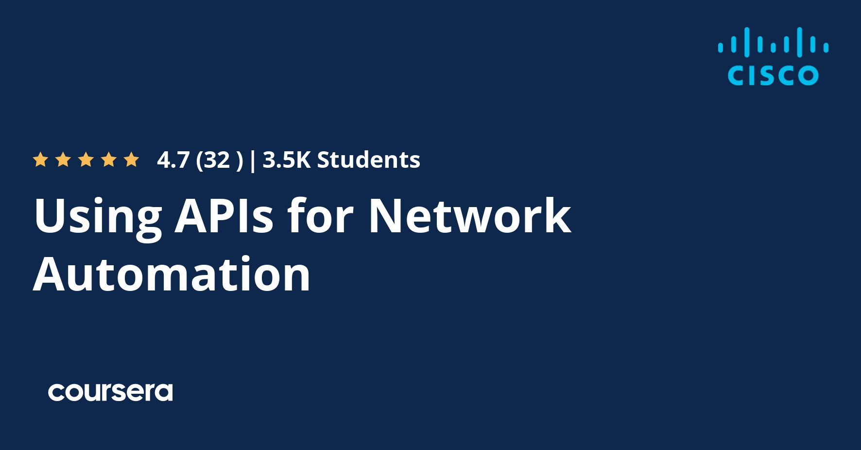 Using APIs for Network Automation | Coursera