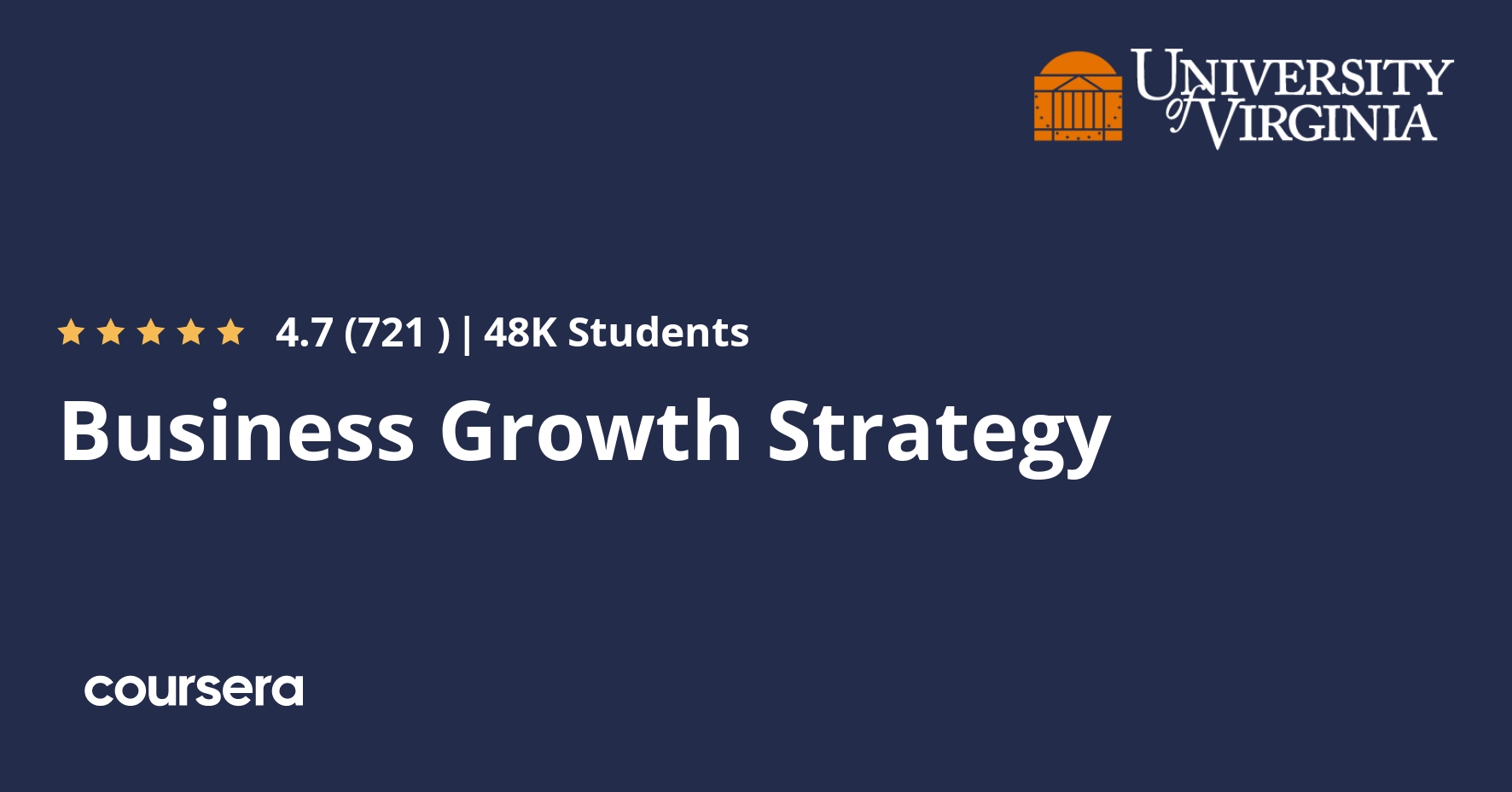 Business Growth Strategy | Coursera