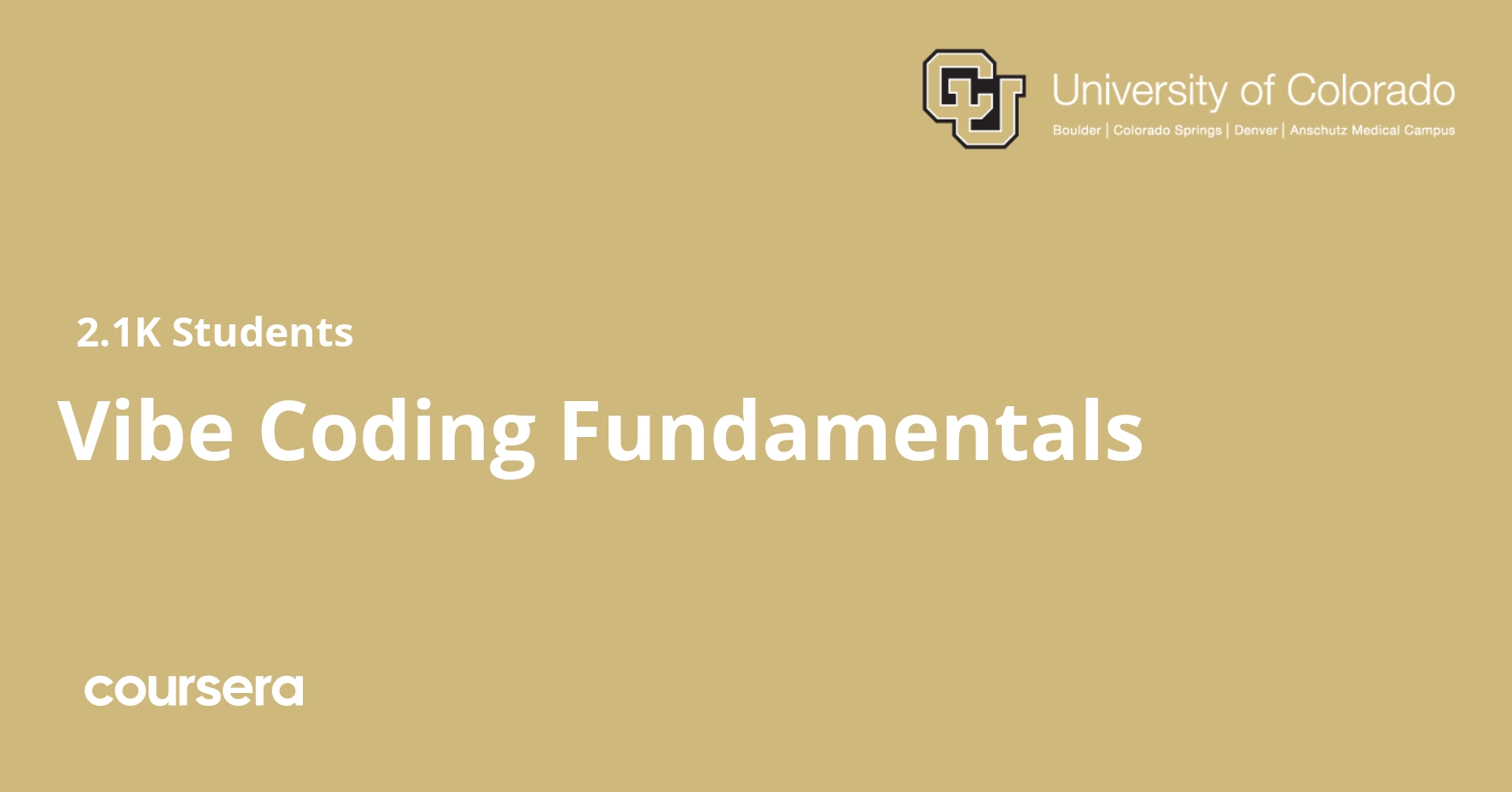 Vibe Coding Fundamentals | Coursera
