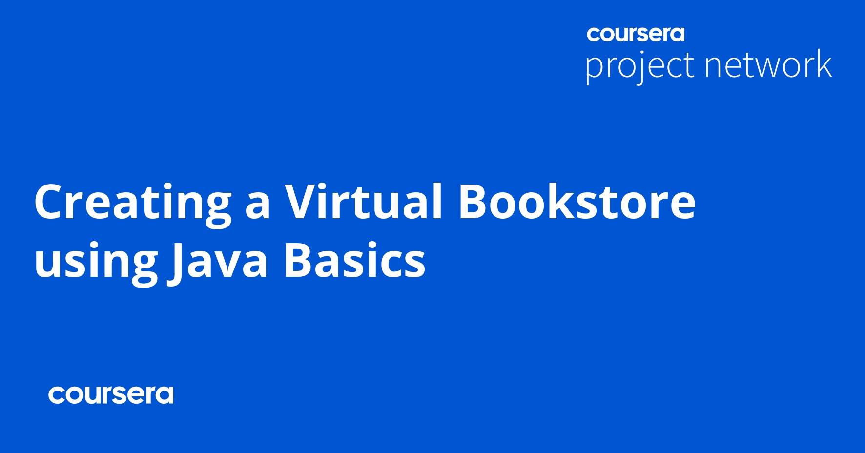 Creating a Virtual Bookstore using Java Basics
