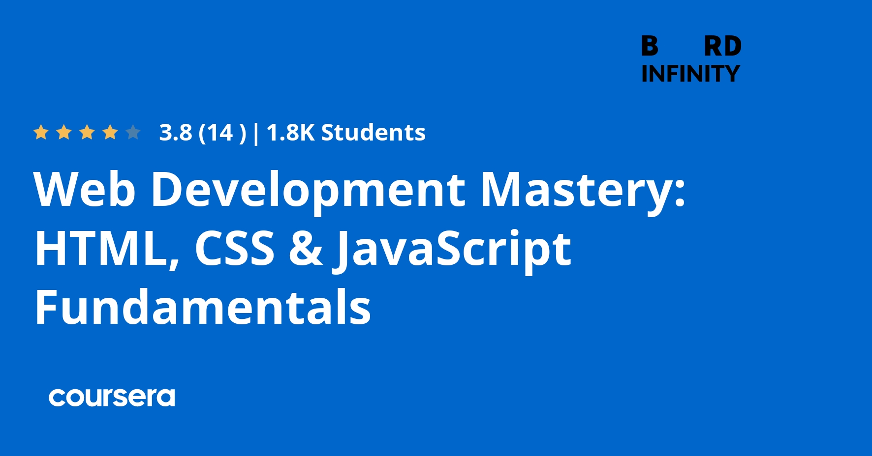 Web Development Mastery: HTML, CSS & JavaScript Fundamentals | Coursera