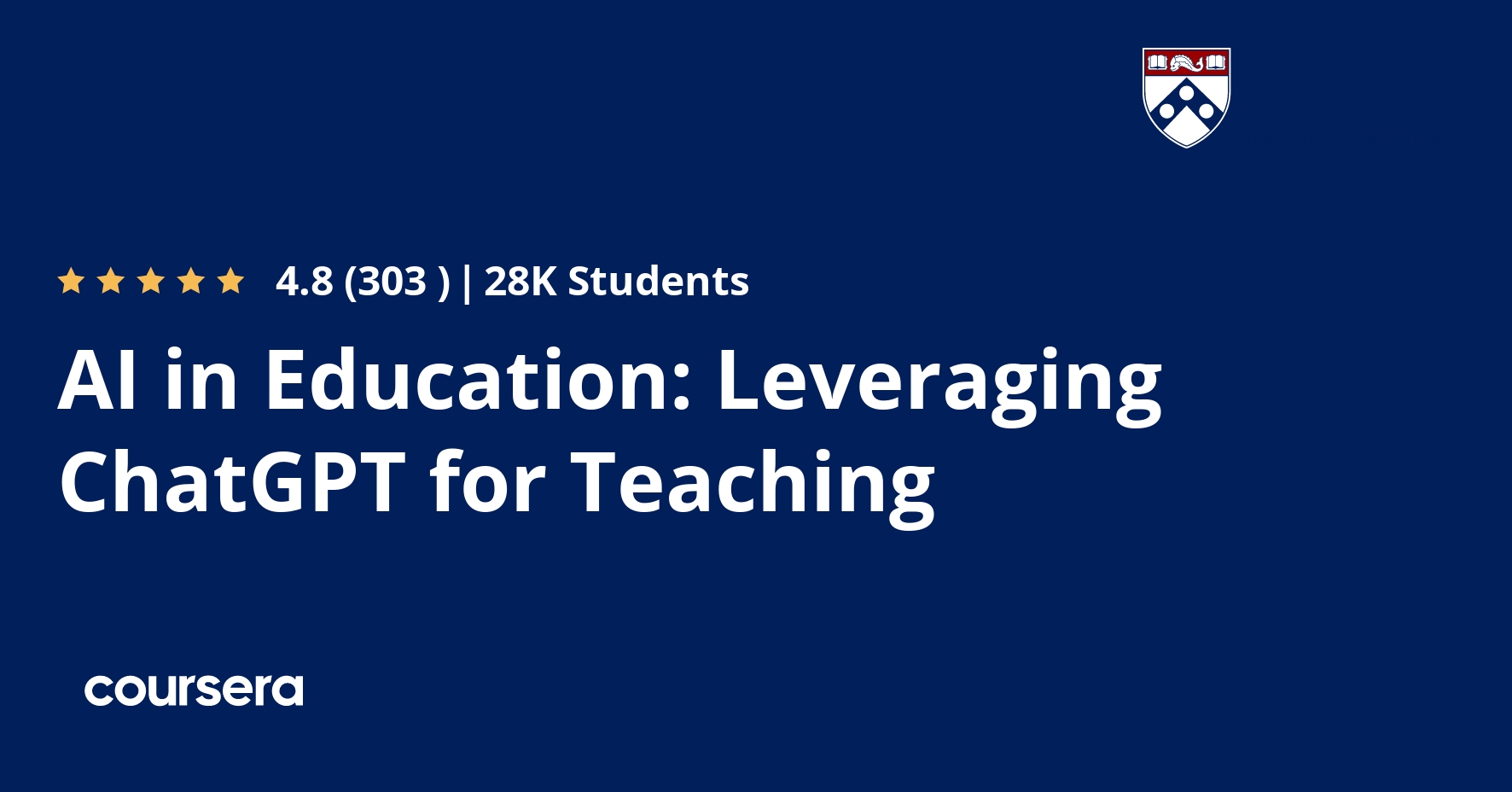AI in Education: Leveraging ChatGPT for Teaching | Coursera