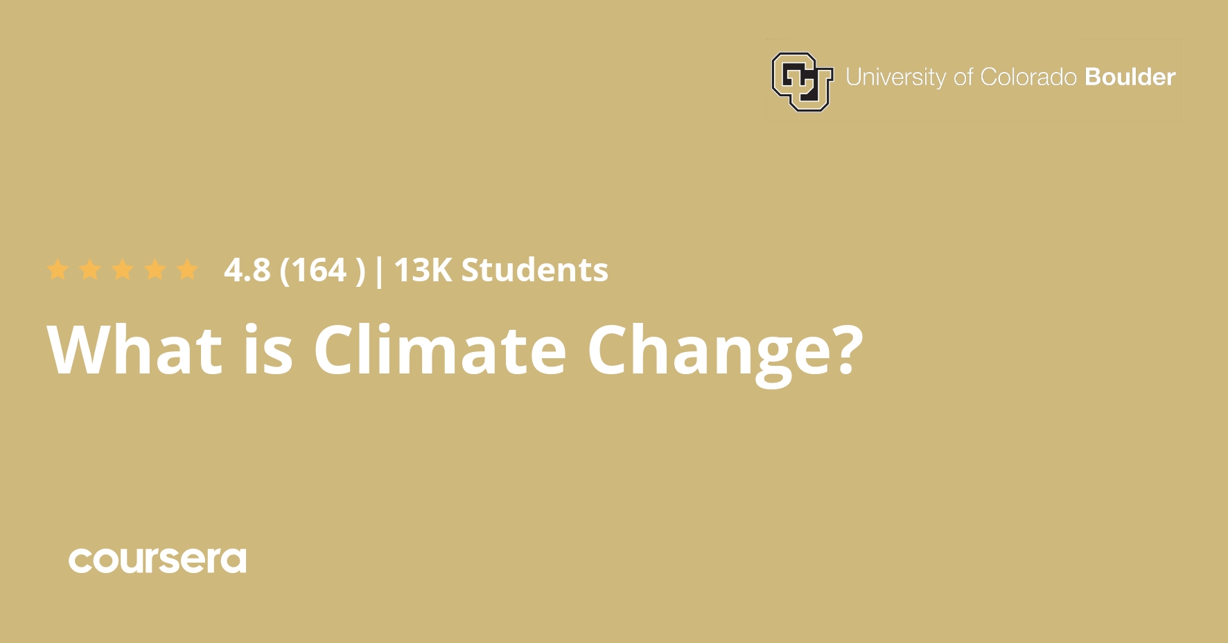 What is Climate Change? | Coursera