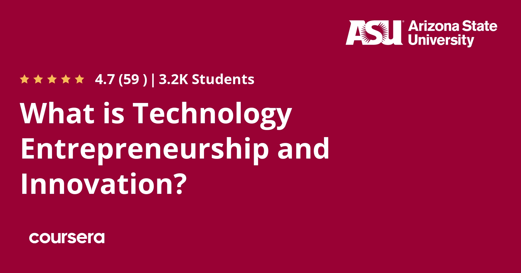 What is Technology Entrepreneurship and Innovation? | Coursera