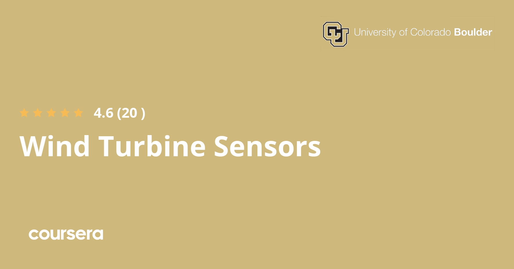 Wind Turbine Sensors | Coursera