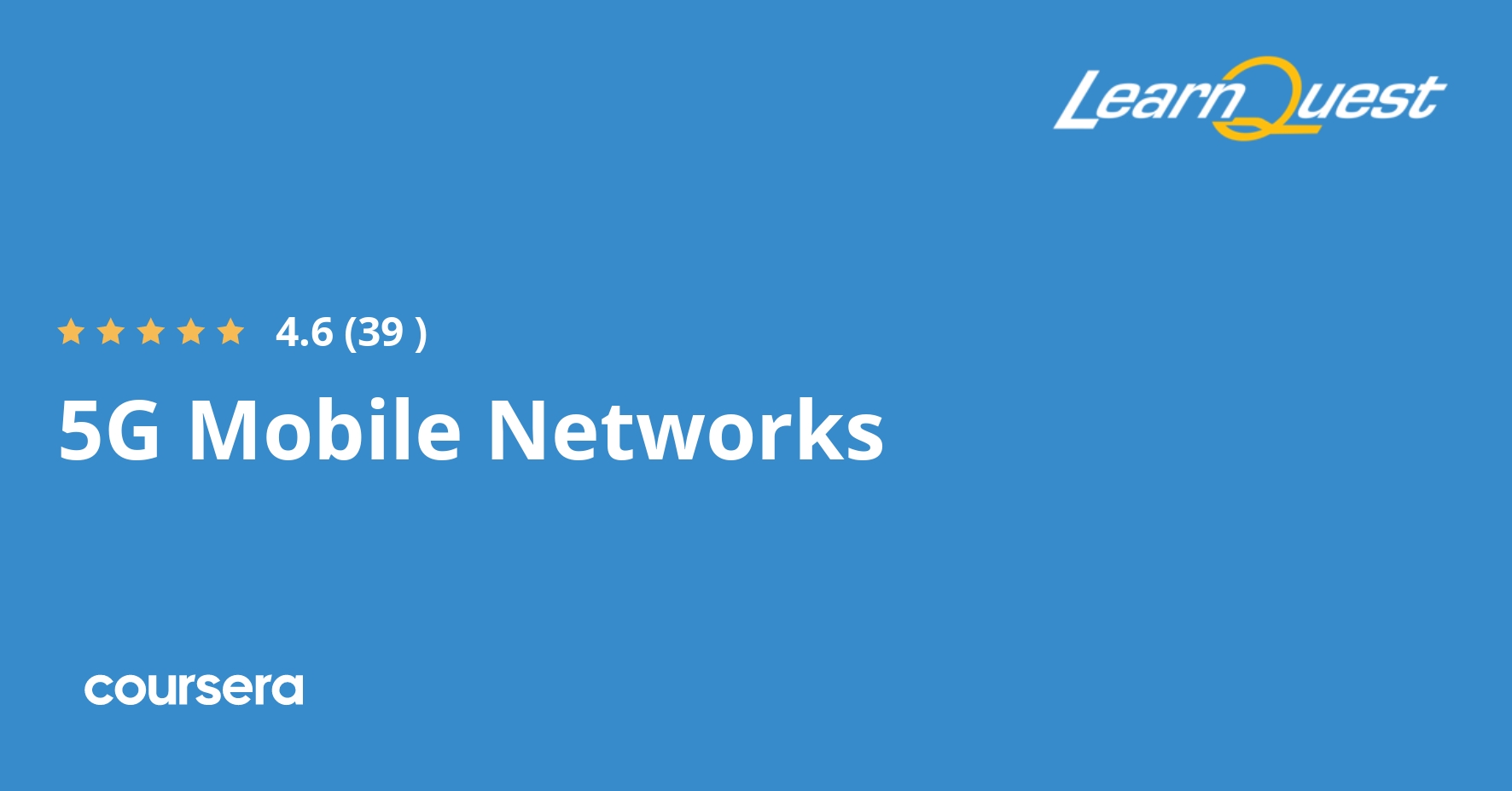 5G Mobile Networks | Coursera