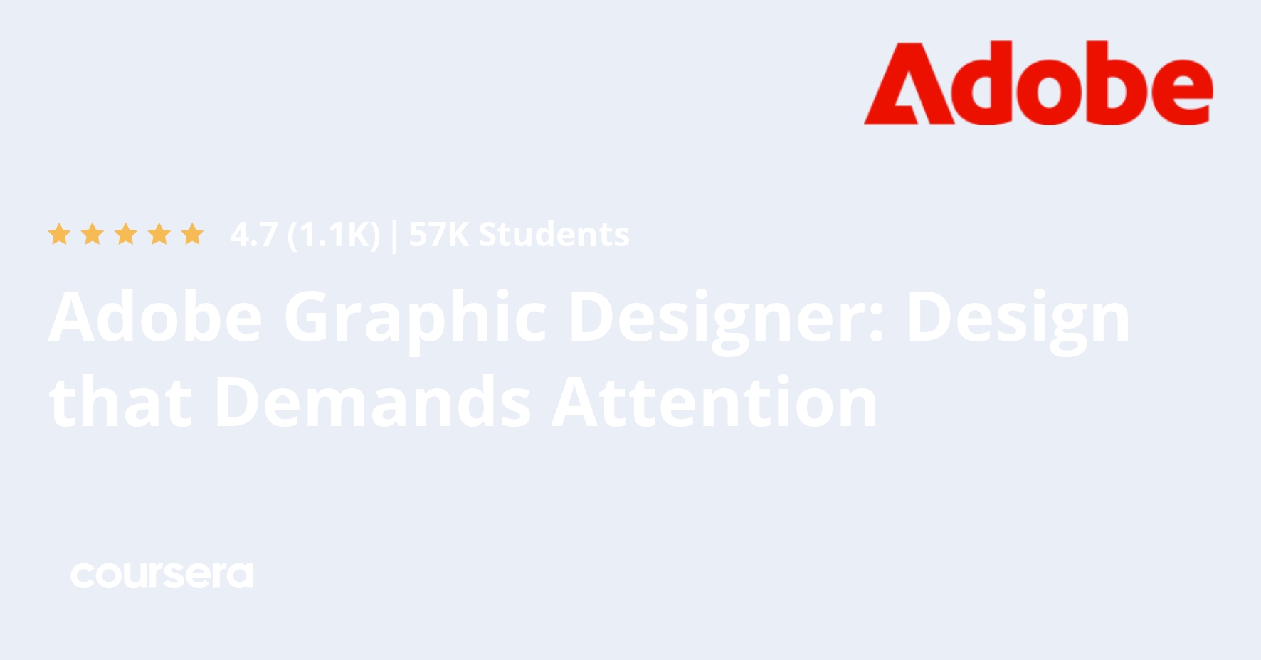 Adobe Graphic Designer: Design that Demands Attention Professional ...
