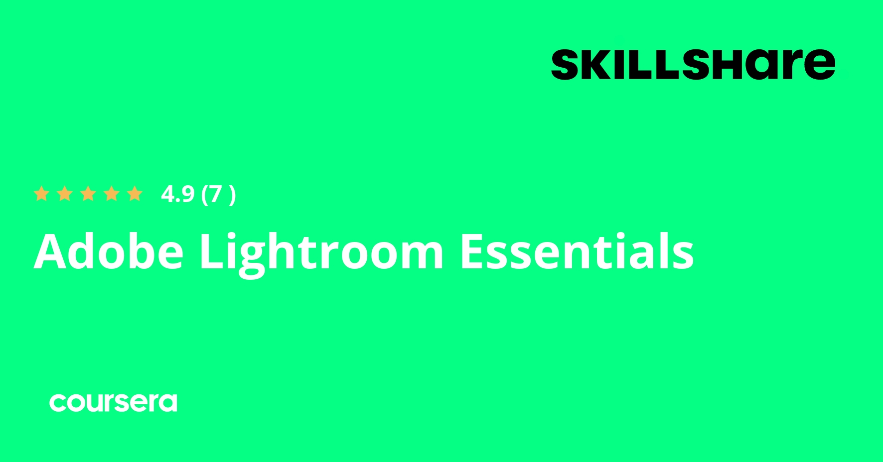 Adobe Lightroom Essentials | Coursera