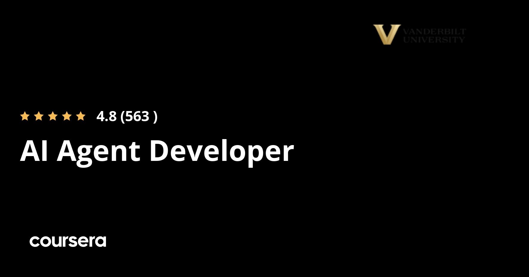 AI Agent Developer | Coursera