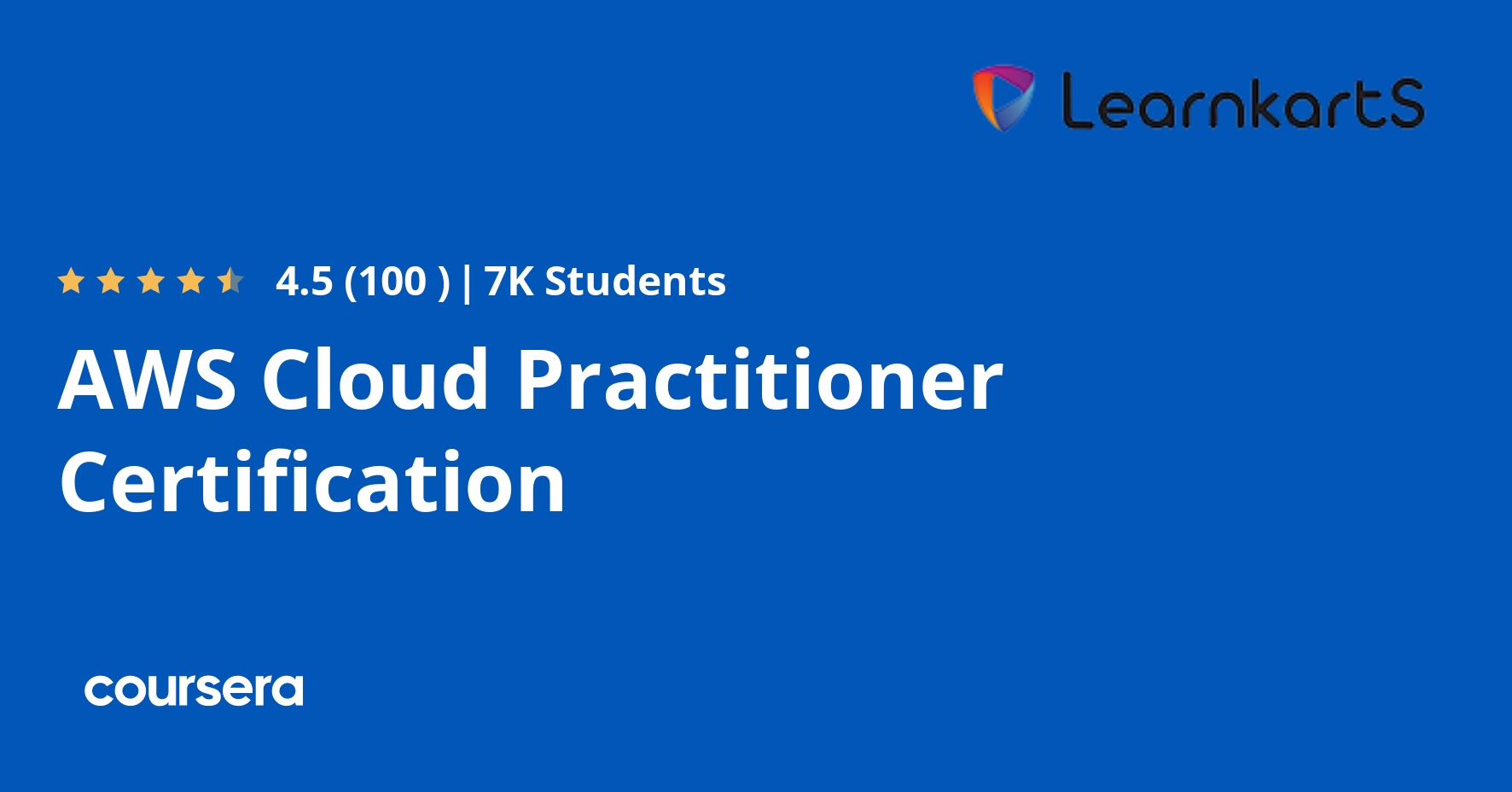 AWS Cloud Practitioner Certification | Coursera