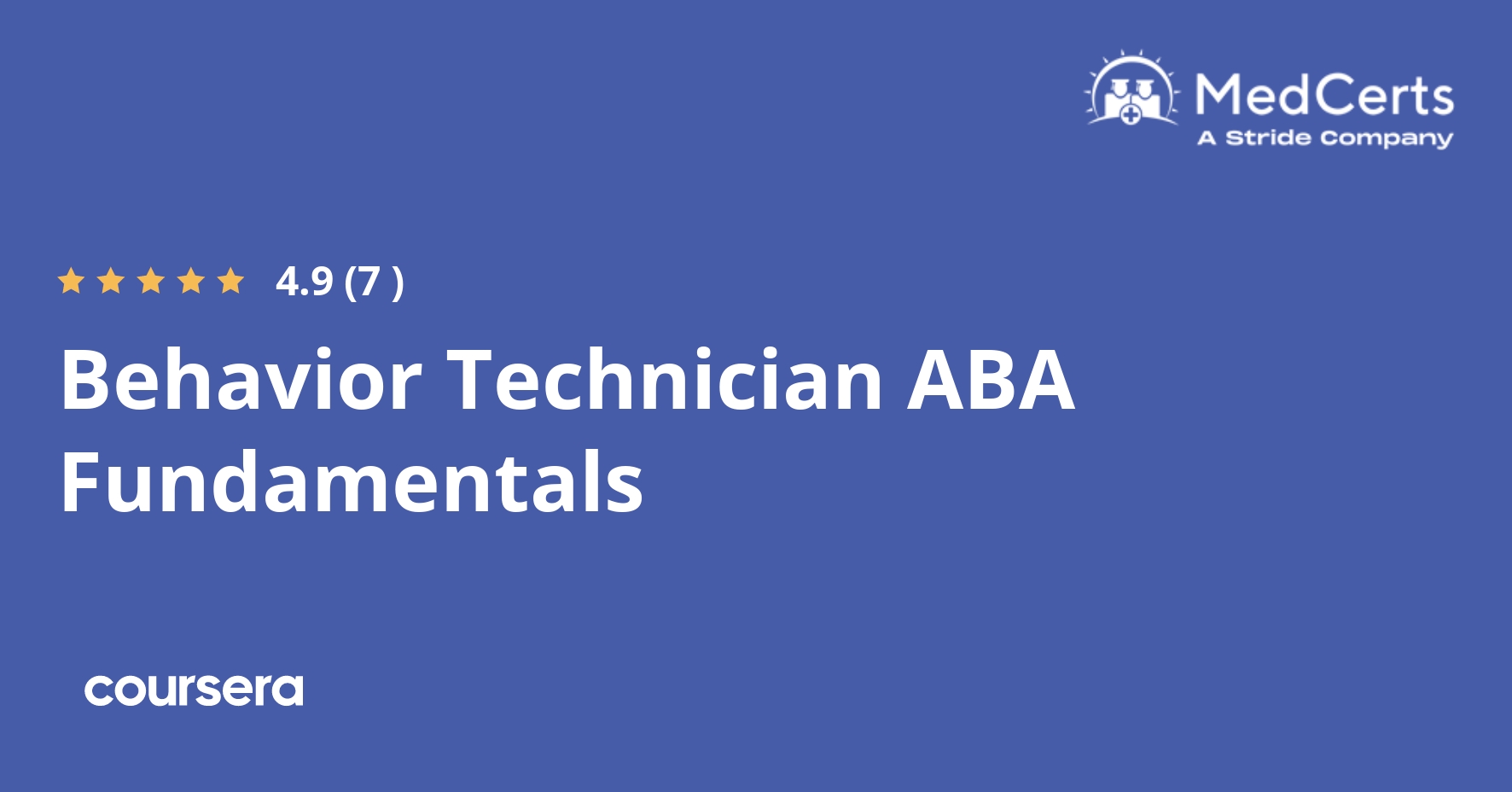 Behavior Technician ABA Fundamentals | Coursera
