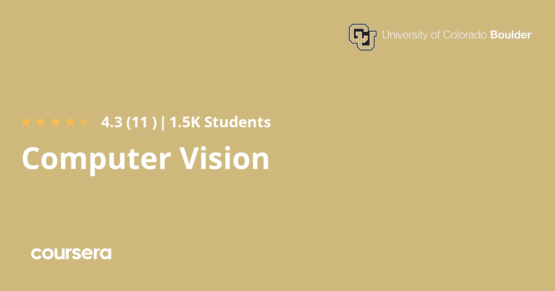 Computer Vision | Coursera