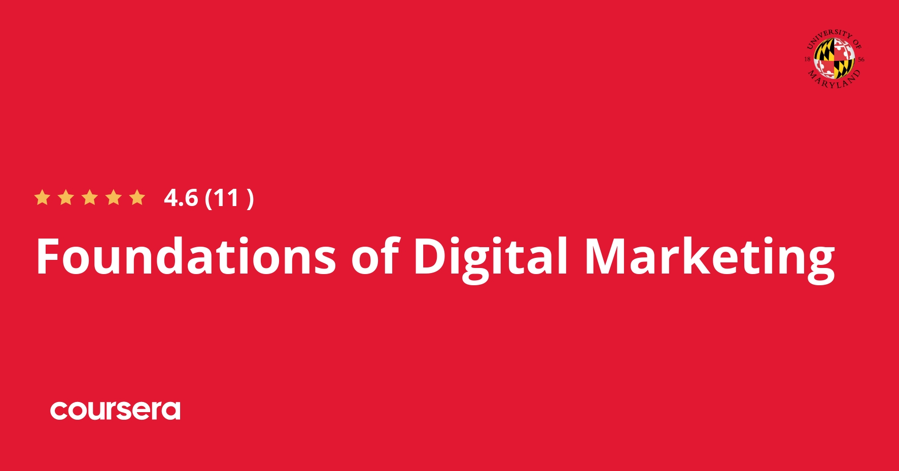 Foundations of Digital Marketing | Coursera