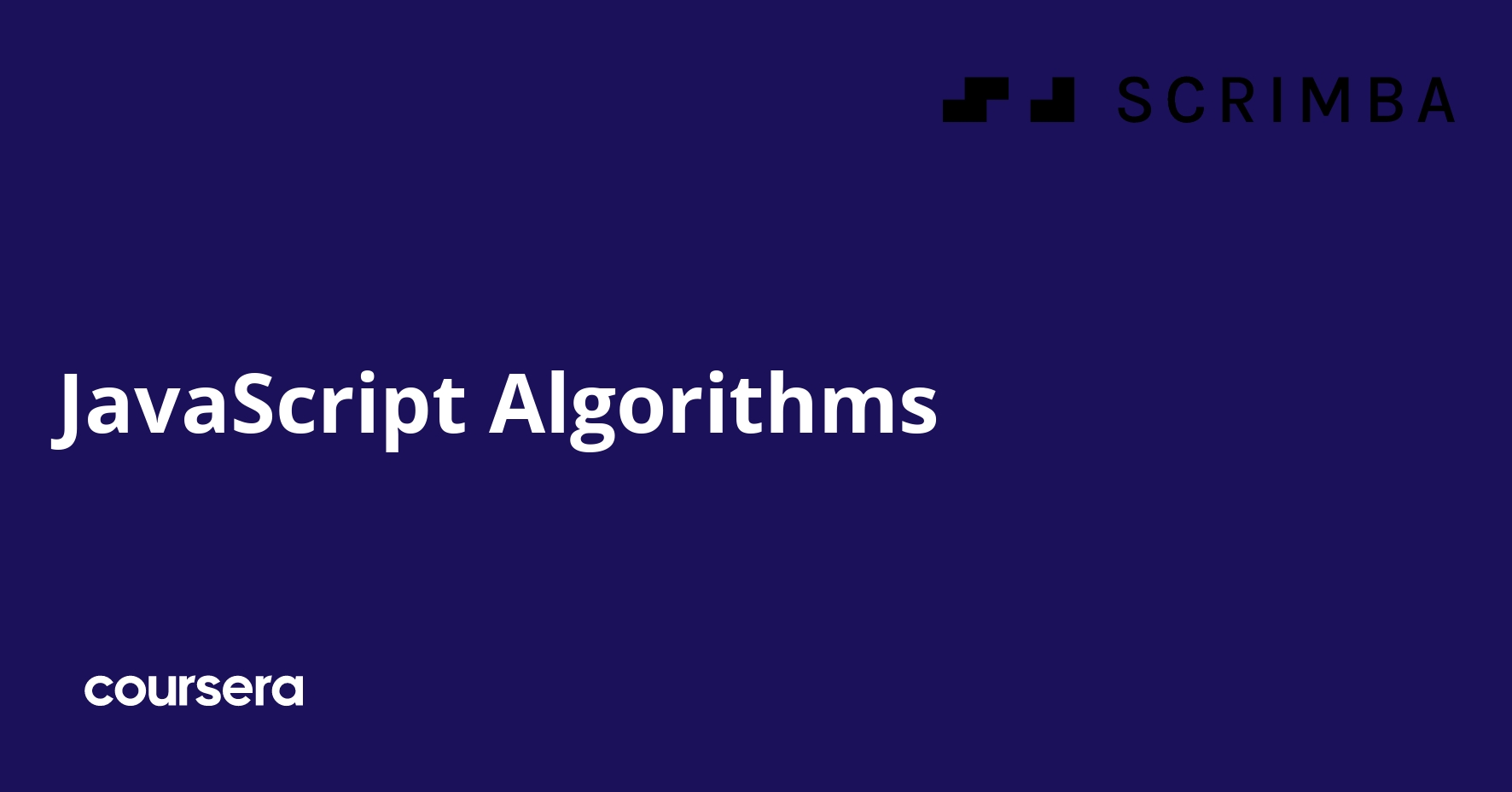 JavaScript Algorithms | Coursera JavaScript Algorithms | Coursera