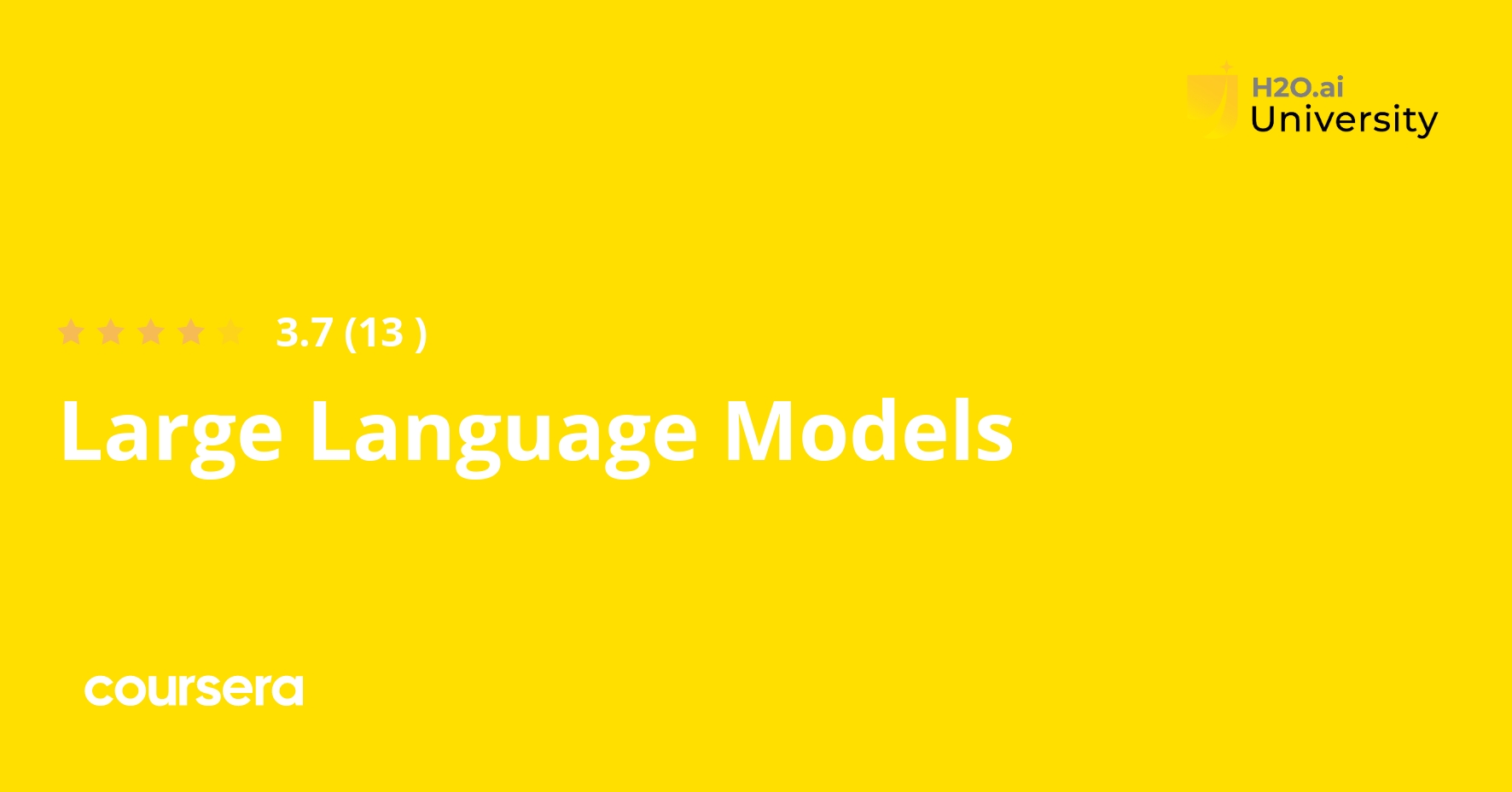 Large Language Models | Coursera