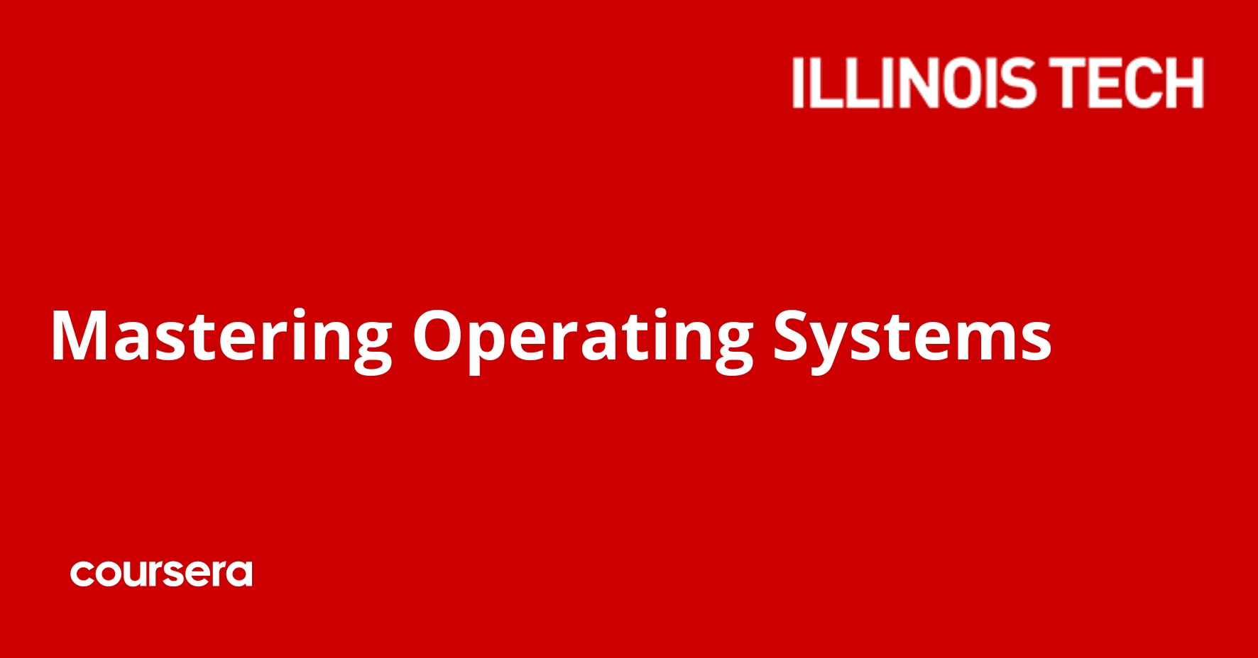 Mastering Operating Systems | Coursera