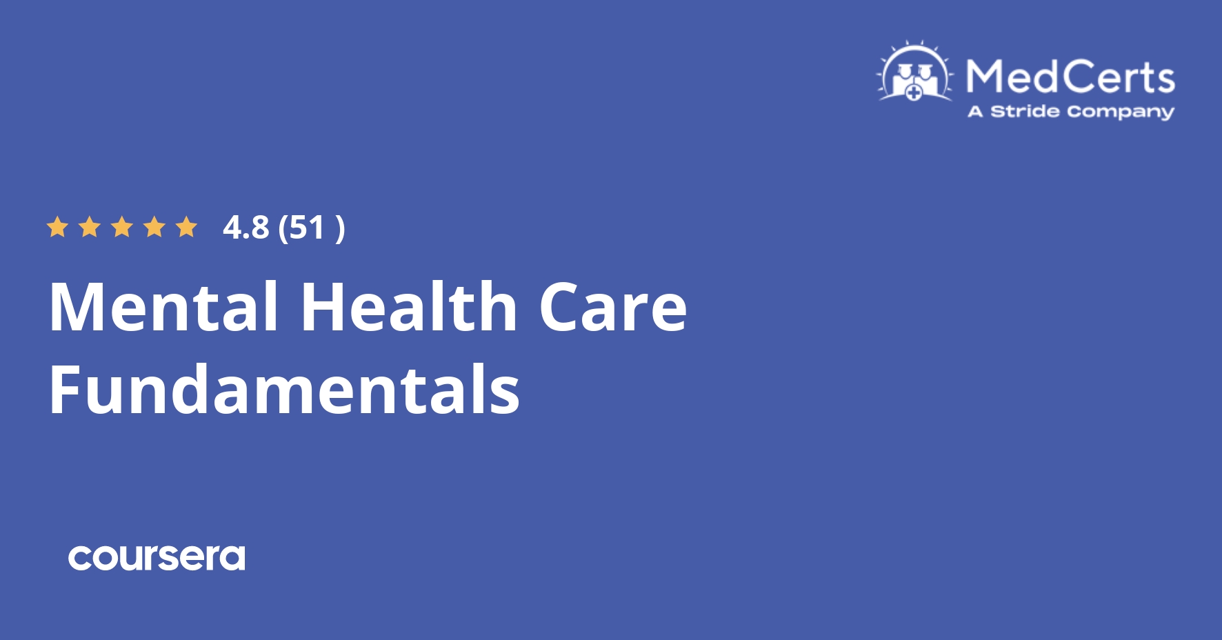 Mental Health Care Fundamentals | Coursera