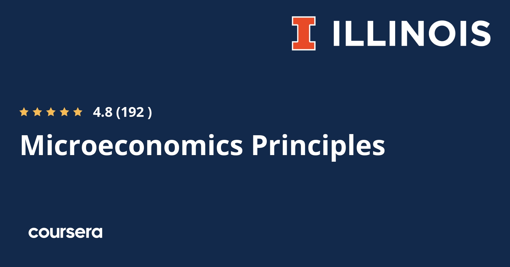 Microeconomics Principles | Coursera