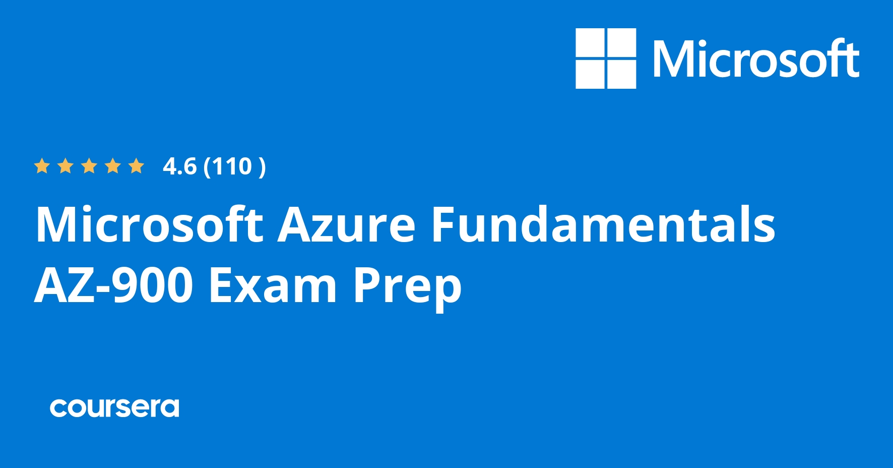 Microsoft Azure Fundamentals AZ-900 Exam Prep | Coursera