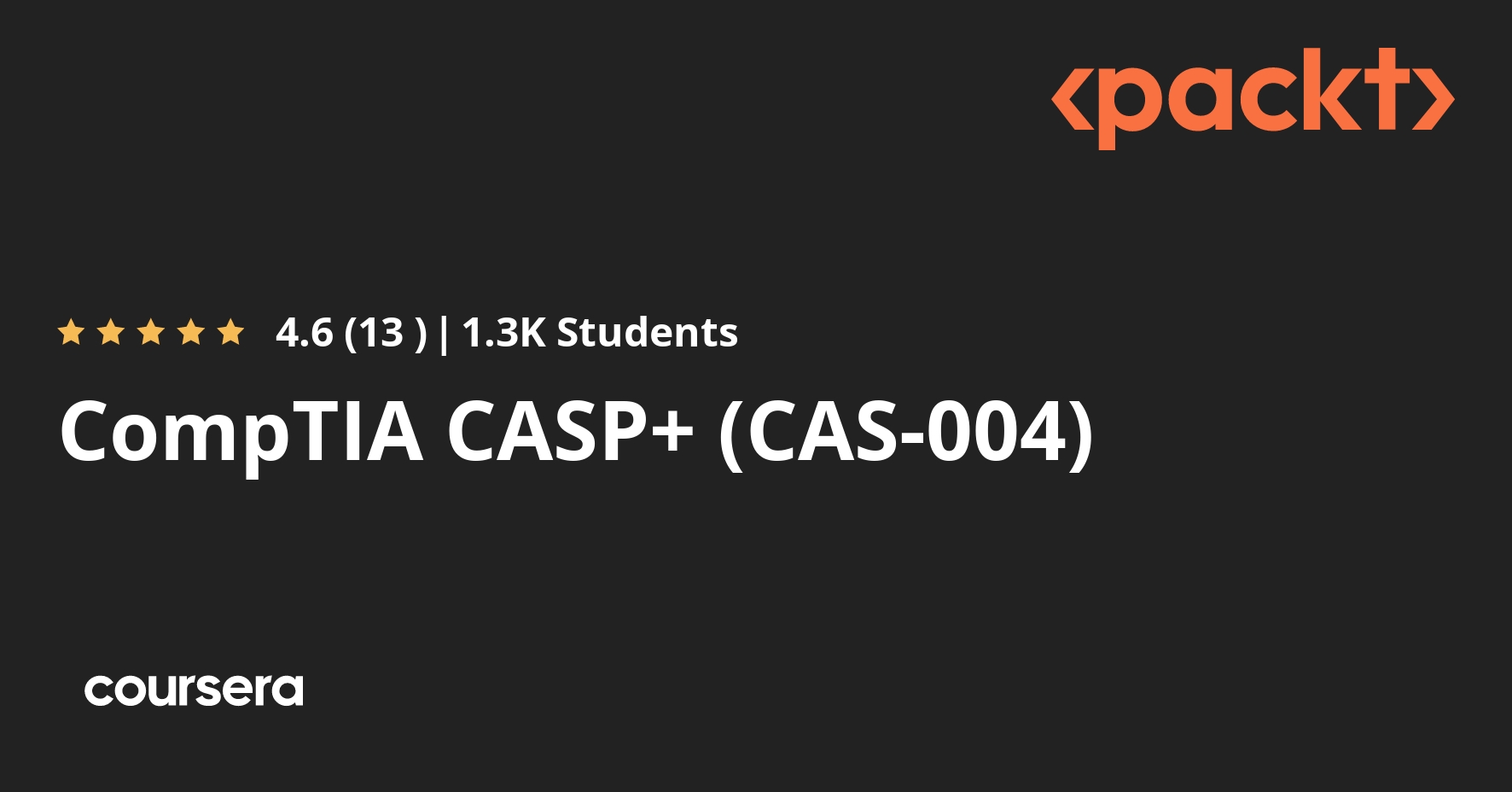 CompTIA CASP+ (CAS-004) | Coursera