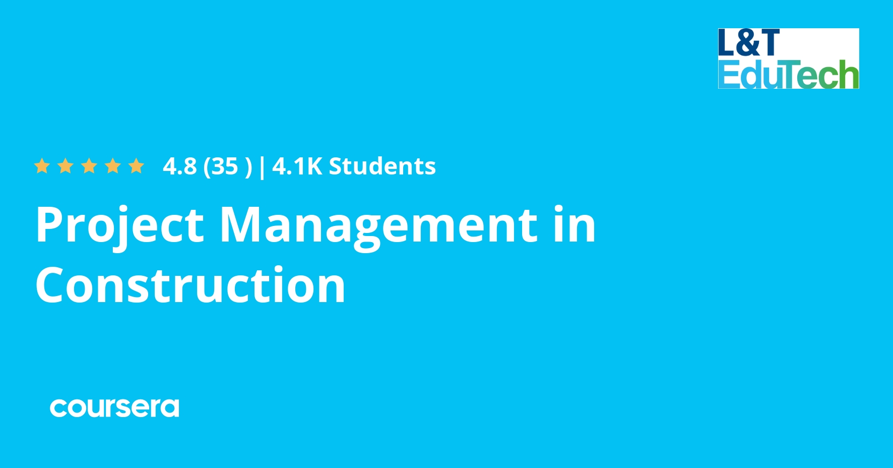 Project Management in Construction | Coursera