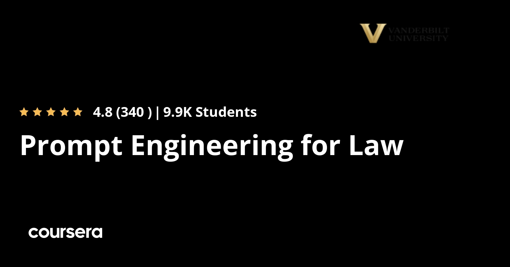 Prompt Engineering for Law | Coursera