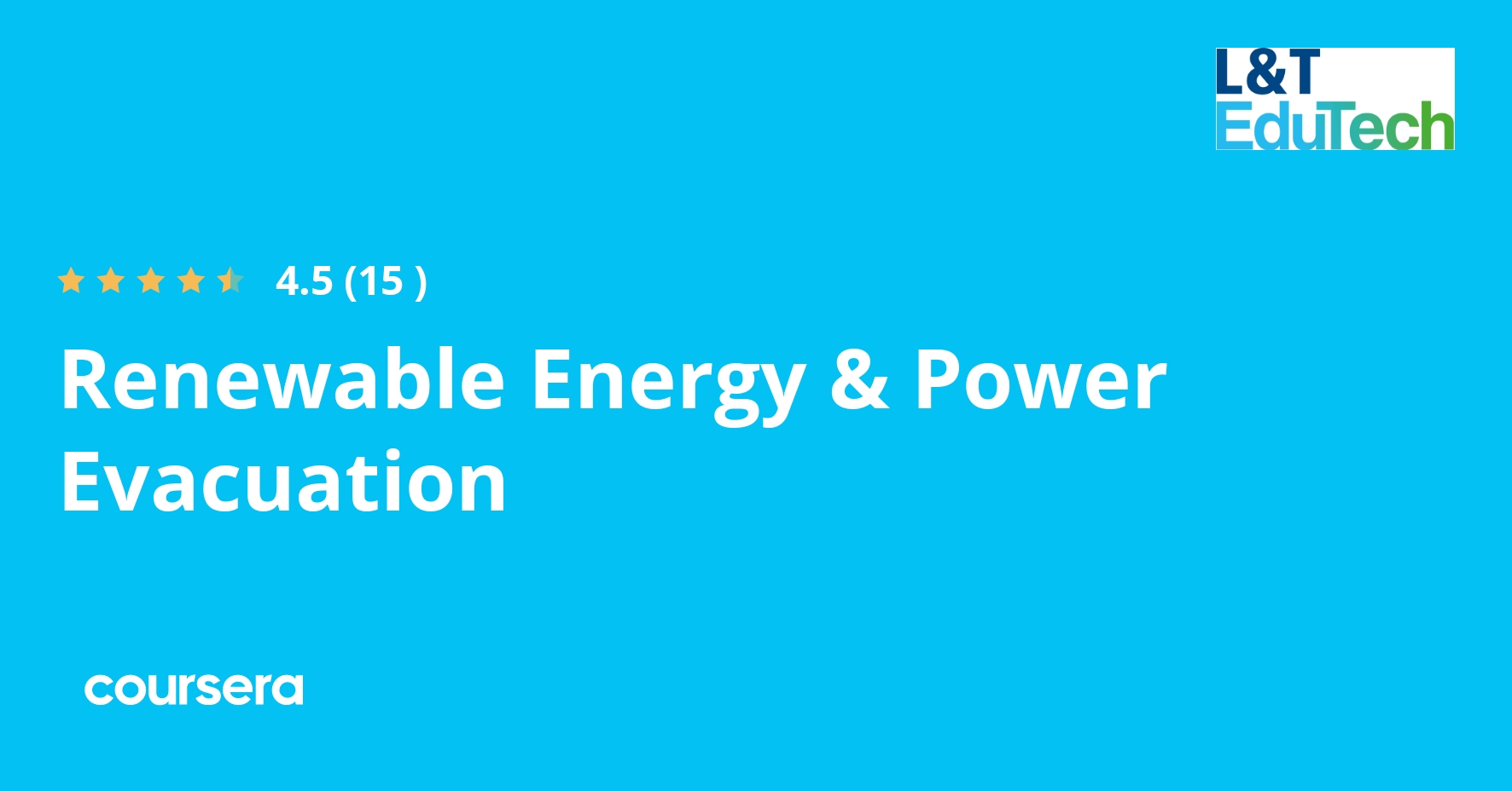 Renewable Energy & Power Evacuation | Coursera