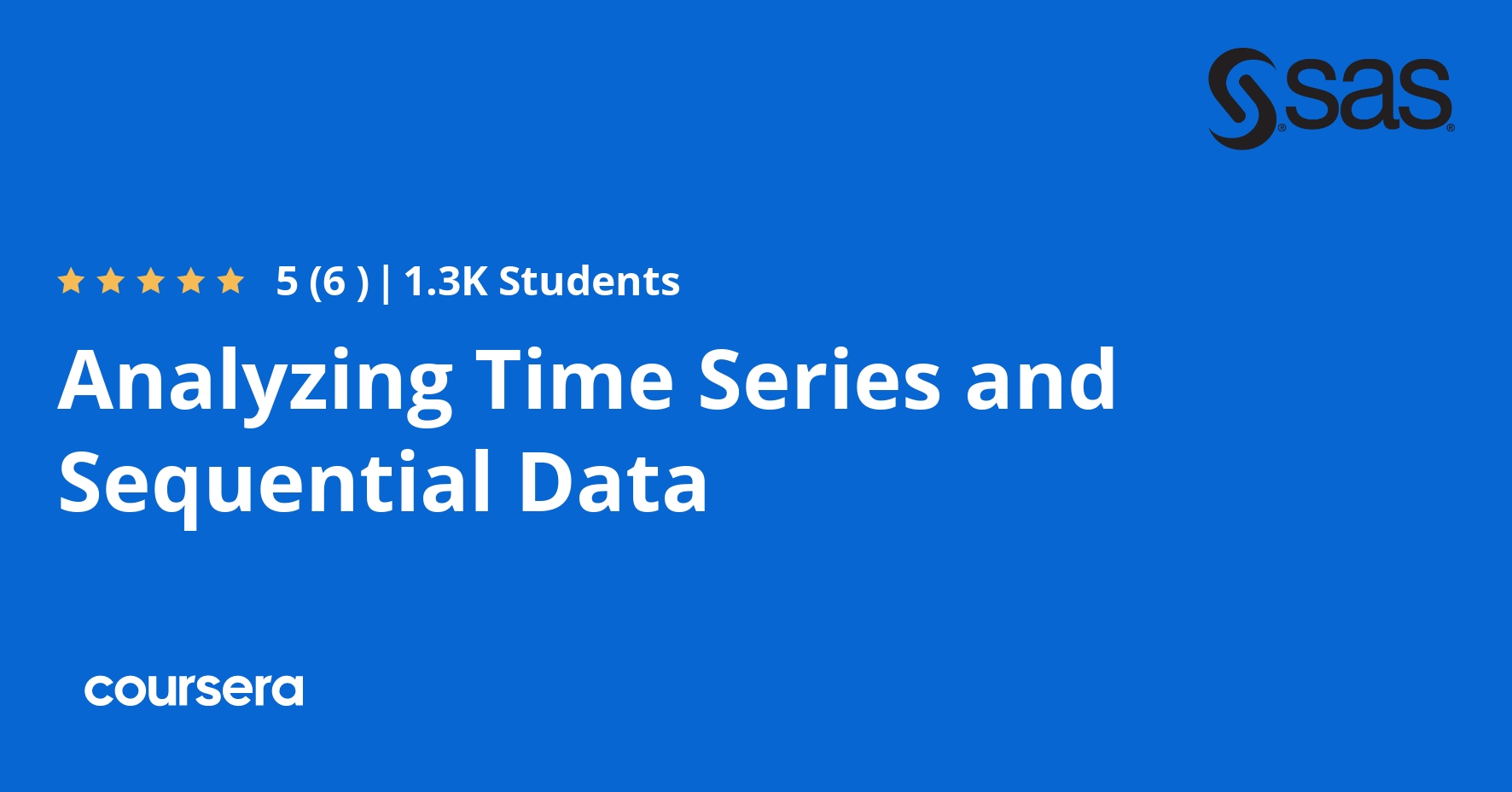 Analyzing Time Series And Sequential Data Specialization 3 Courses