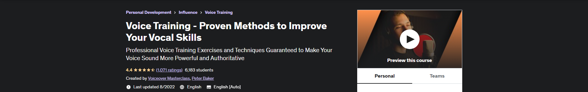 7 Best Voice Training Courses For Beginners in 2024