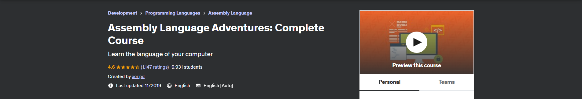 5 Best Assembly Language Courses For Beginners in 2024
