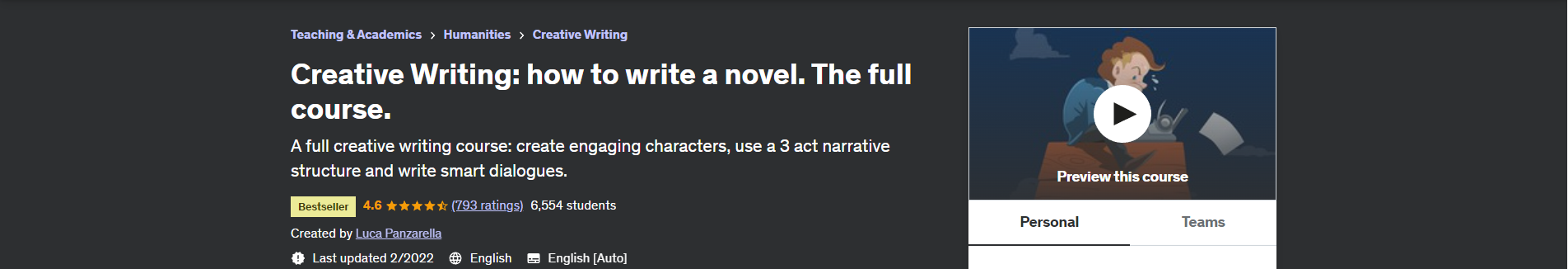 6 Best Creative Writing Courses For Beginners in 2024