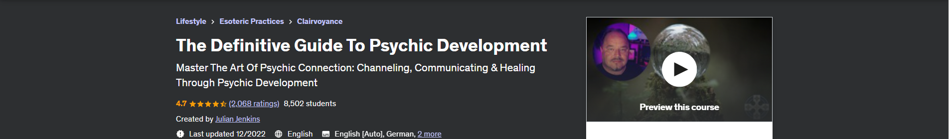 7 Best Psychic Courses For Beginners - Train To Be a Psychic