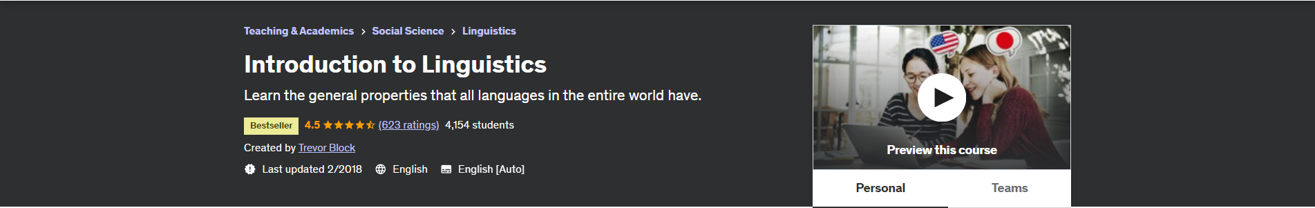 5 Best Linguistics Courses And Certifications [2024]