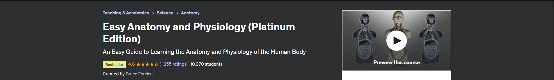 5 Best Human Anatomy Courses For Beginners in 2024