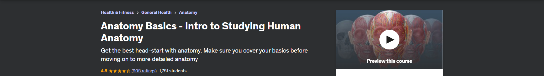 5 Best Human Anatomy Courses For Beginners in 2024