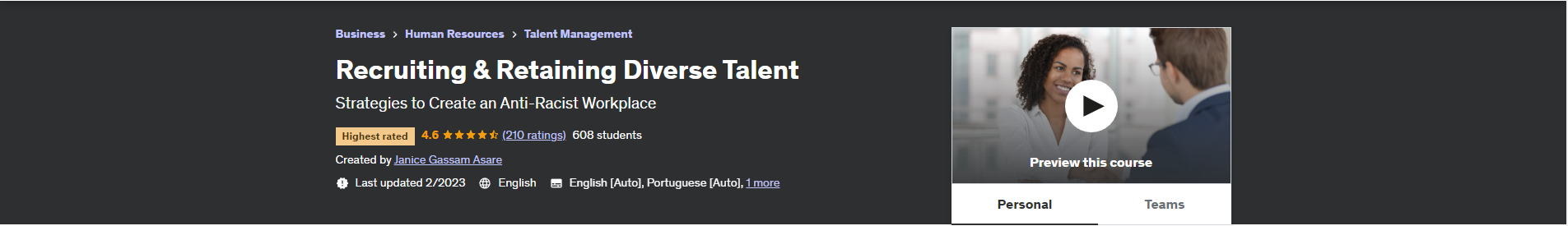 5 Best Talent Management Training Courses Online in 2024