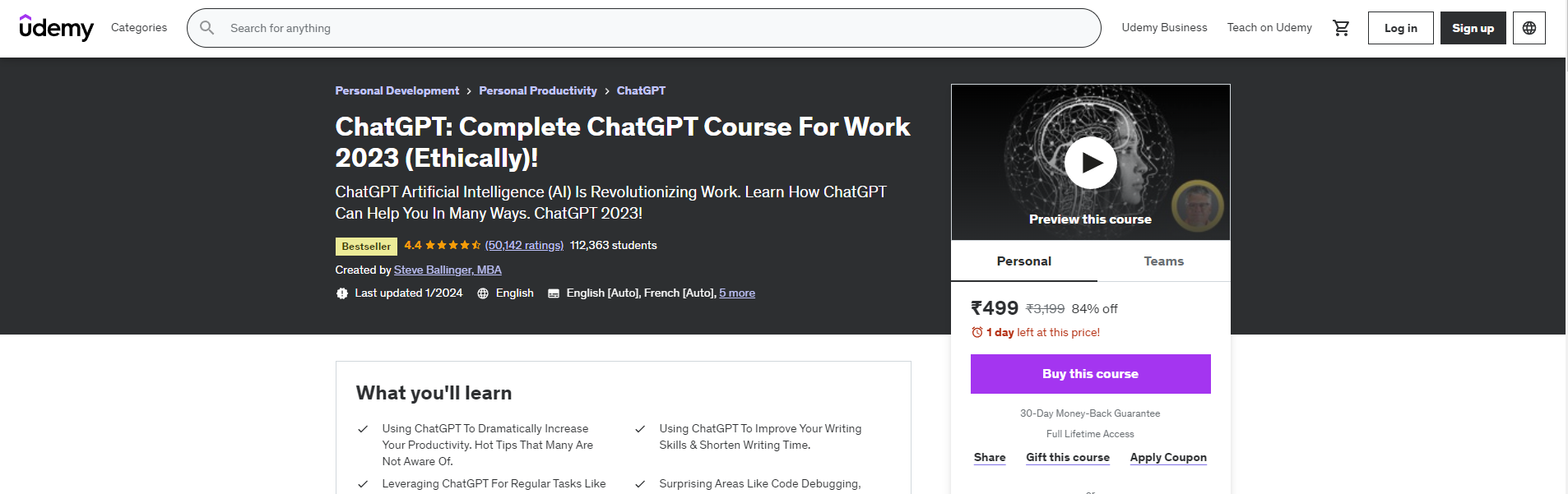 7 Best ChatGPT Courses To Boost Your Knowledge - [MAY 2024]