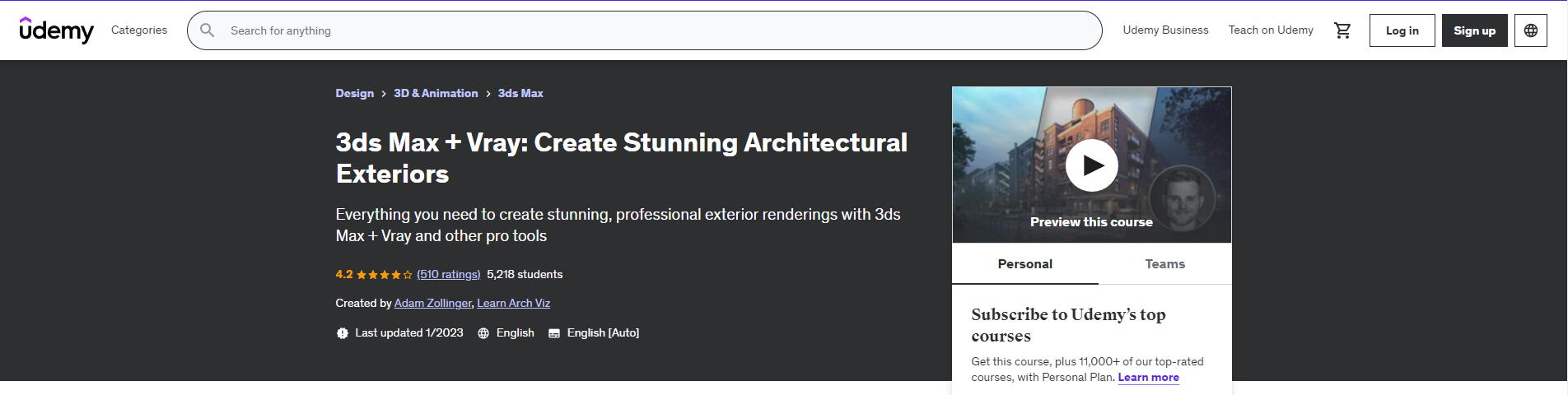10 Best 3Ds Max Tutorials and Courses - [MAY 2024]