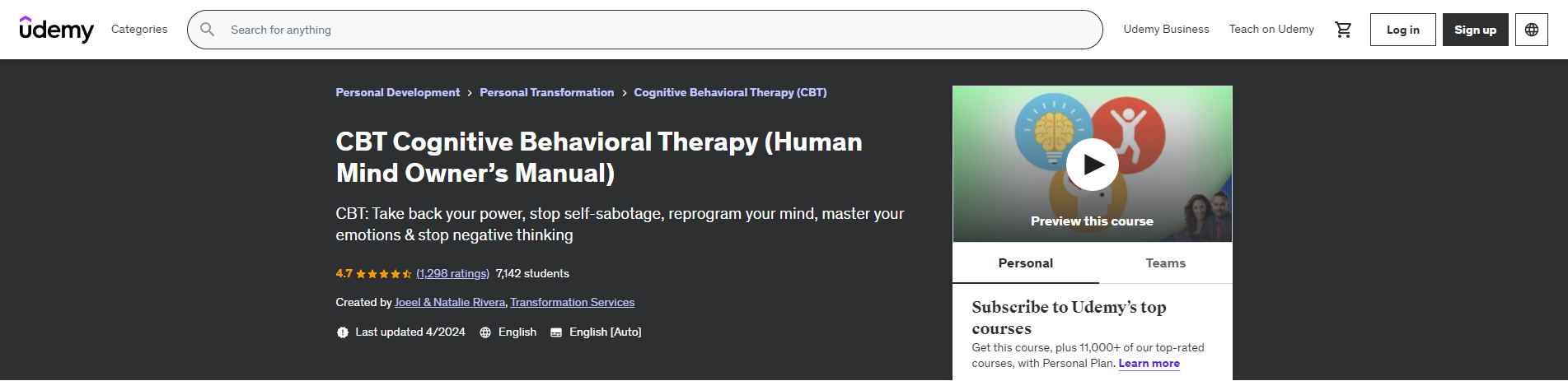 Learn CBT Online in 2024: Top Courses for Therapists & Individuals
