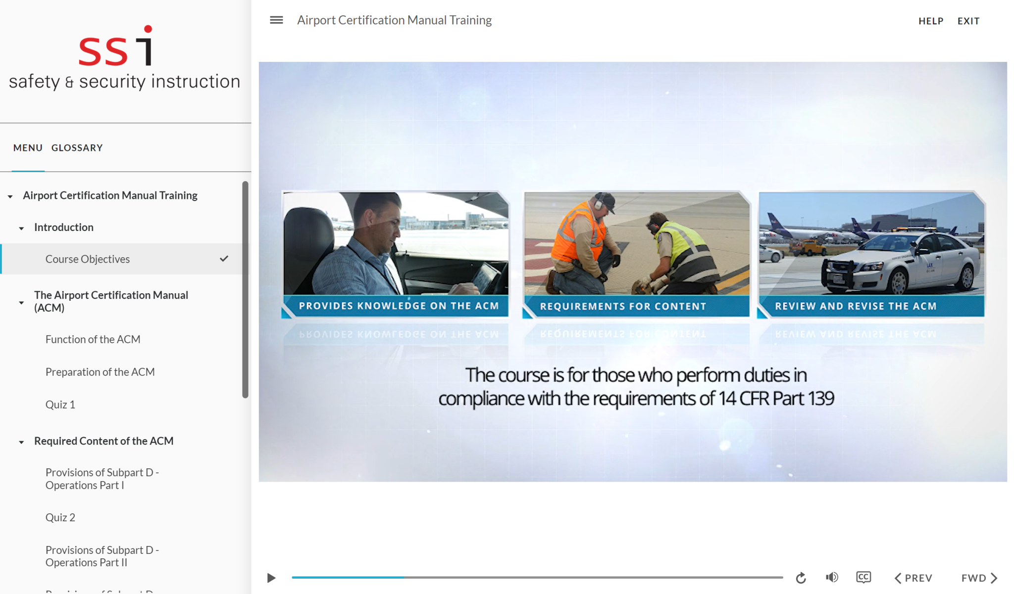 Airport Certification Manual Requirements | Airport Training OnDemand