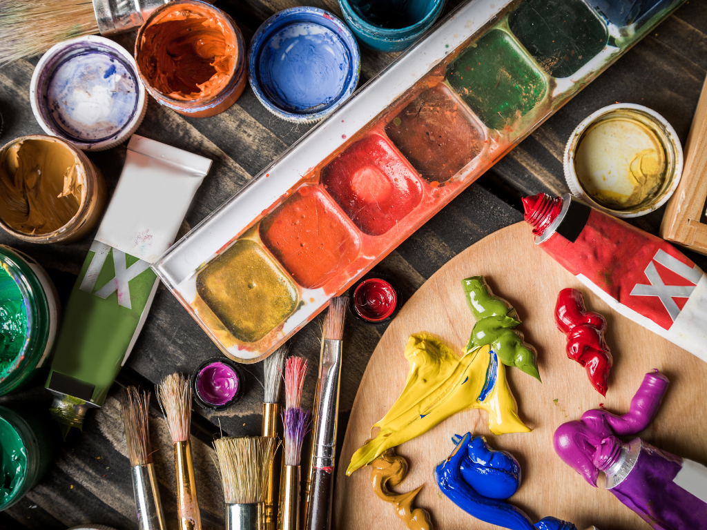 Intermediate Acrylic Painting | Community Creative Center