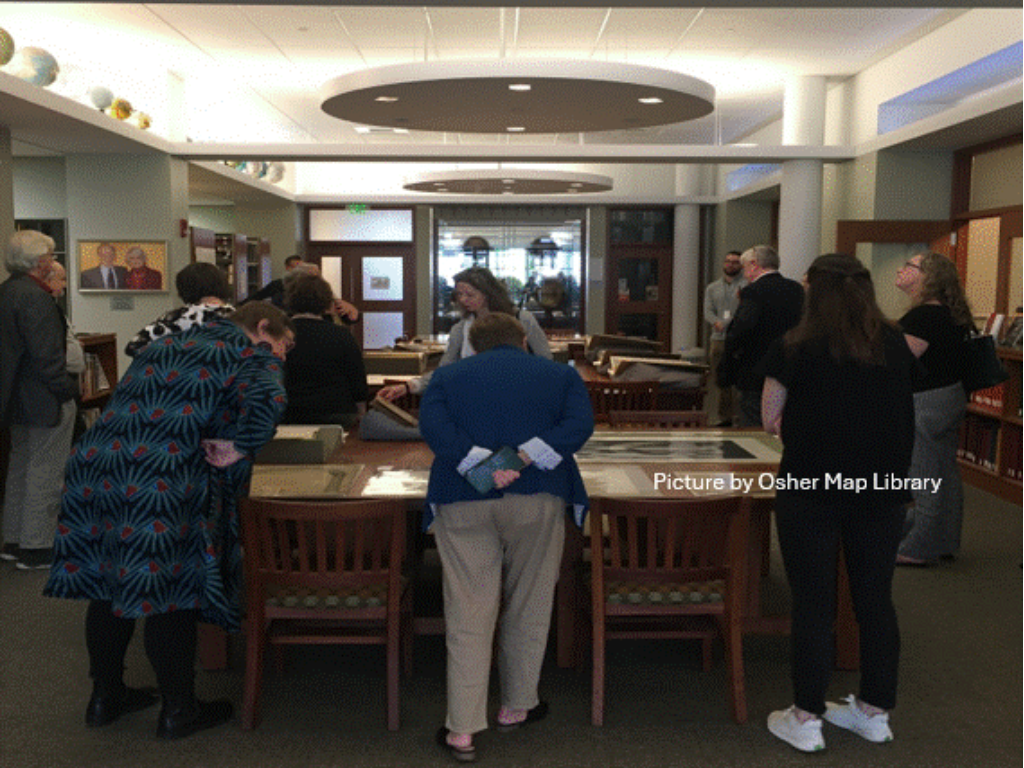 Tour of Osher Map Library | Gold LEAF Institute Course Catalogue