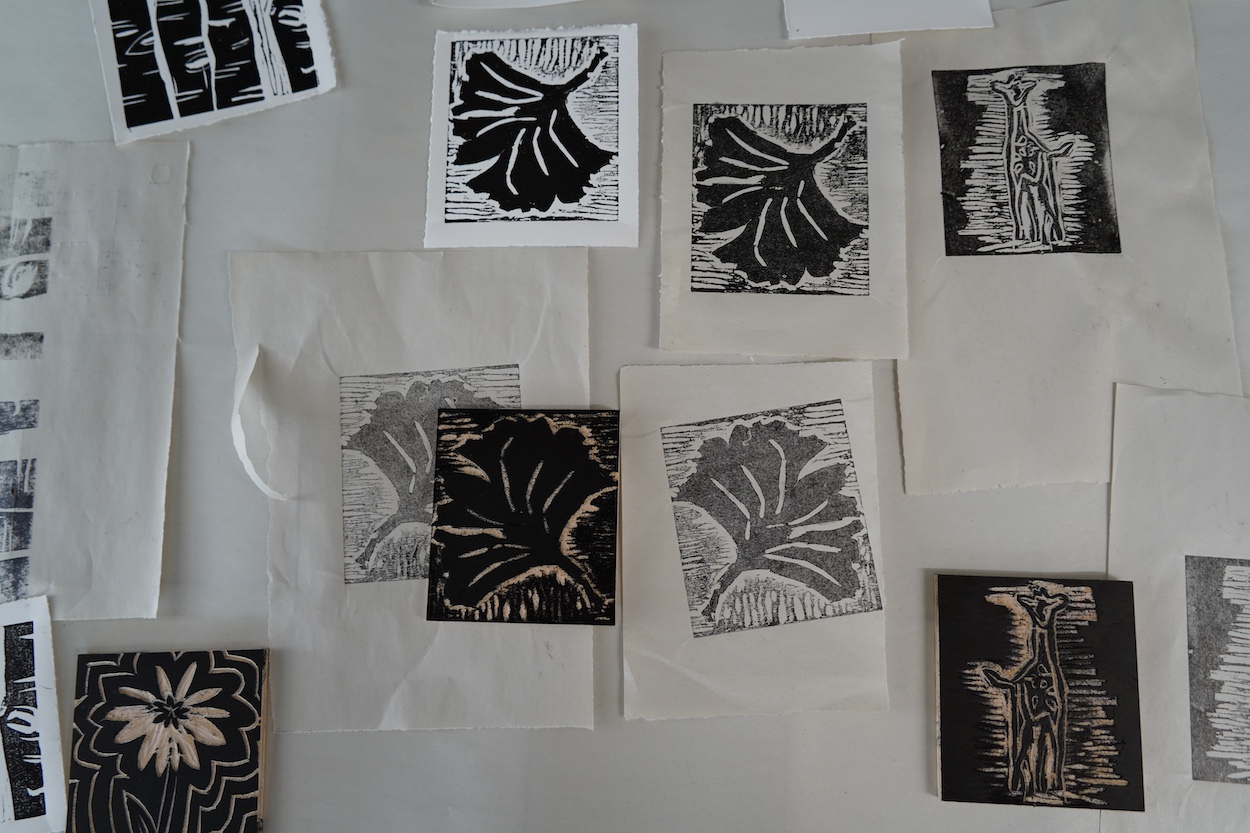 Print Adult 3 • Printmaking Using Woodblock • Intermediate/Advanced ...