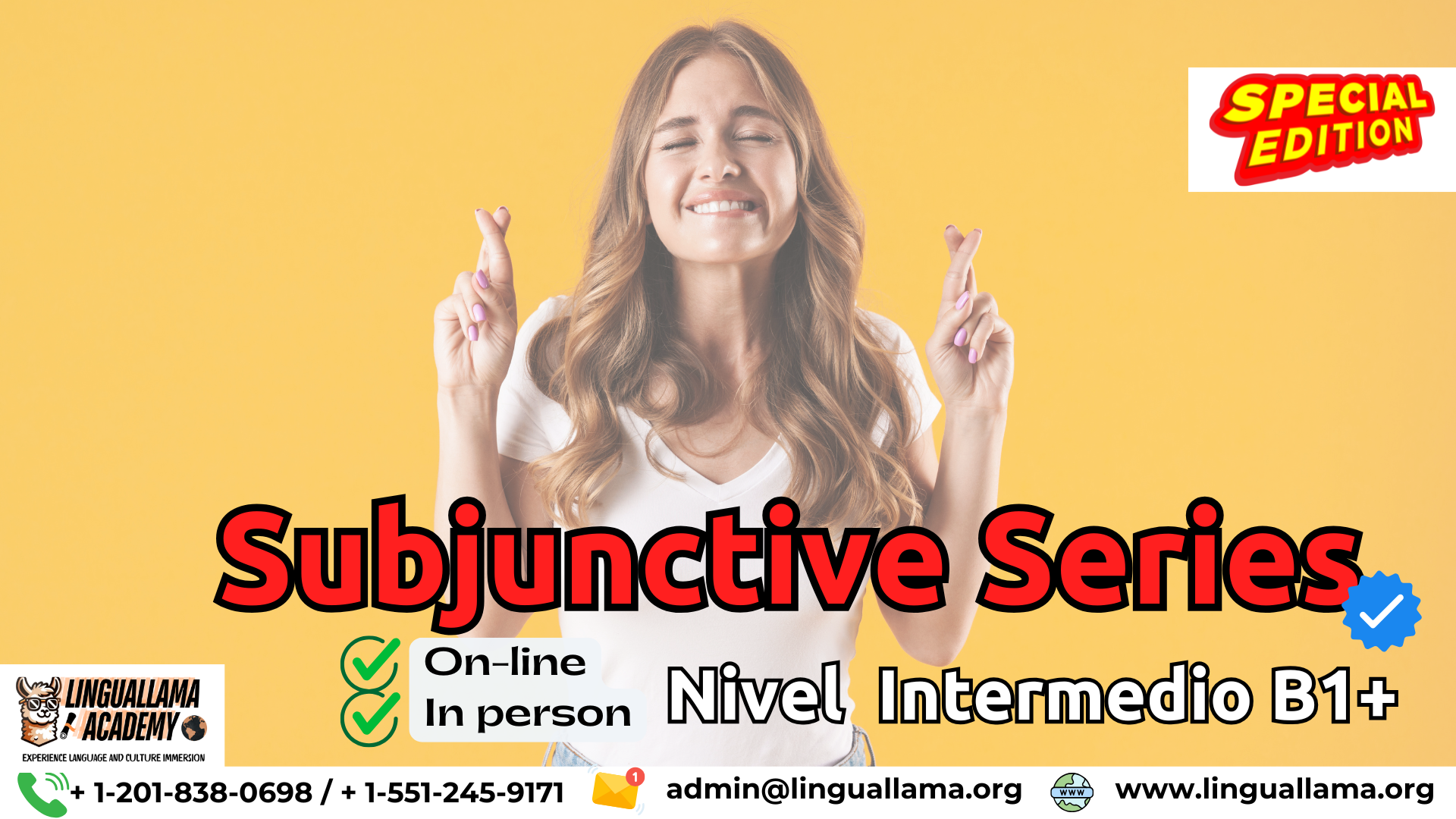 Subjunctive Series / Spanish B1 | Online+ | Linguallama Academy