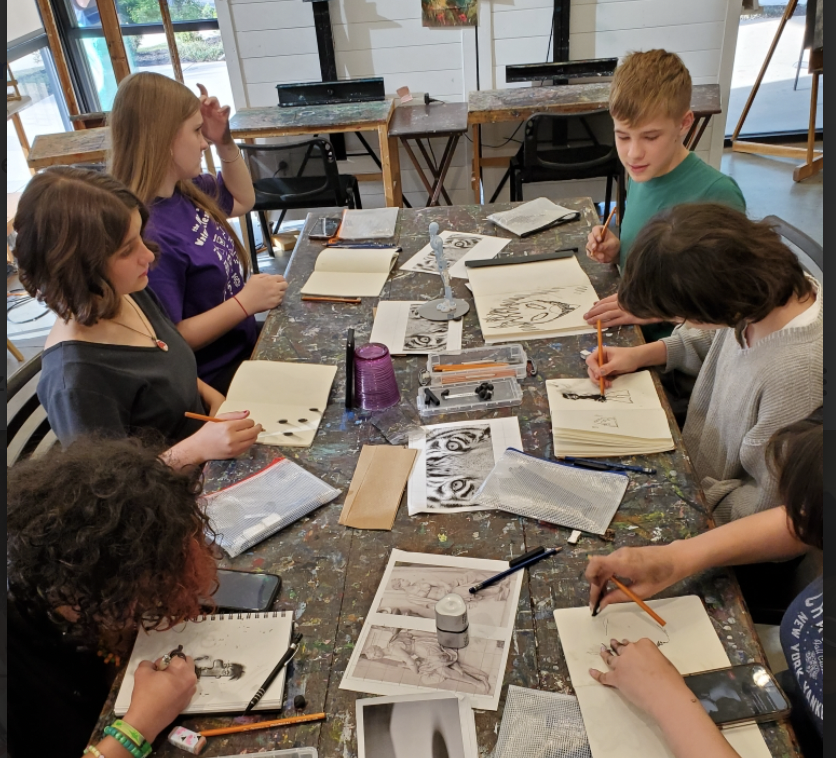 Teen Drawing | Woodstock Arts